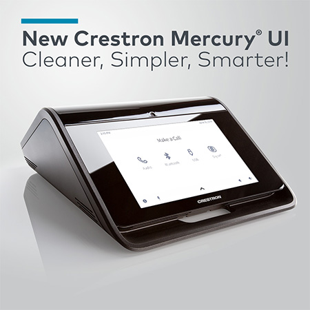 Crestron Mercury UI Update Delivers More Refined User Experience and ...