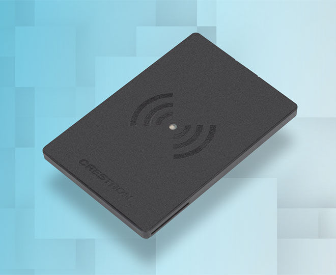 Crestron Flex RFID badge scanners enable easy meeting check-in ...