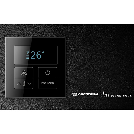 Black Nova Keypads and Touch Panels Join Family of Crestron Connected ...