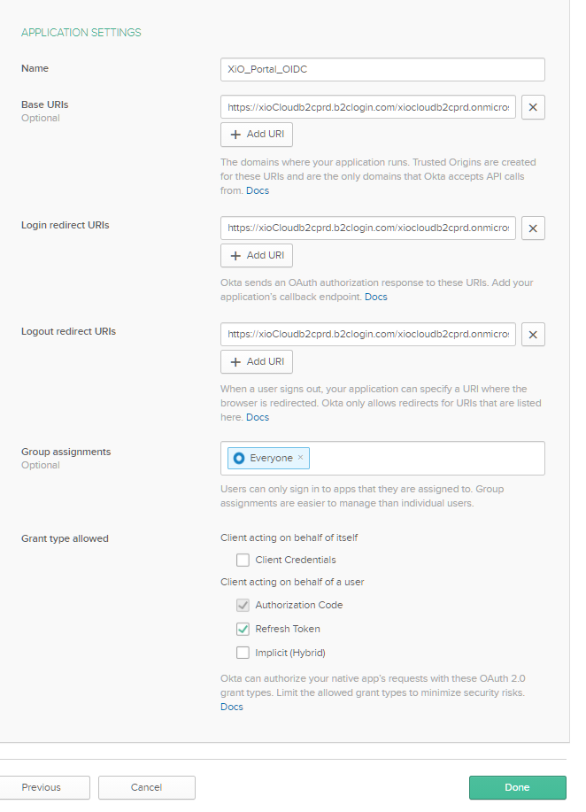 Crestron XiO Cloud® Platform: SSO OpenID Integration / Configuration