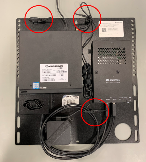 Install a Crestron Flex System on an rp Visuals Wallmate