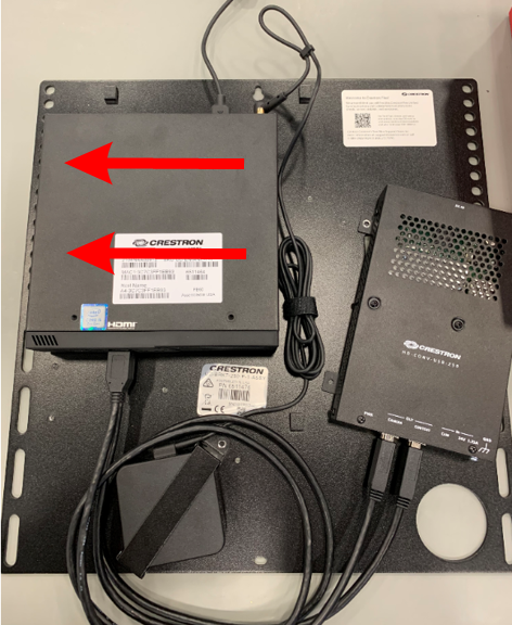 Install a Crestron Flex System on an rp Visuals Wallmate