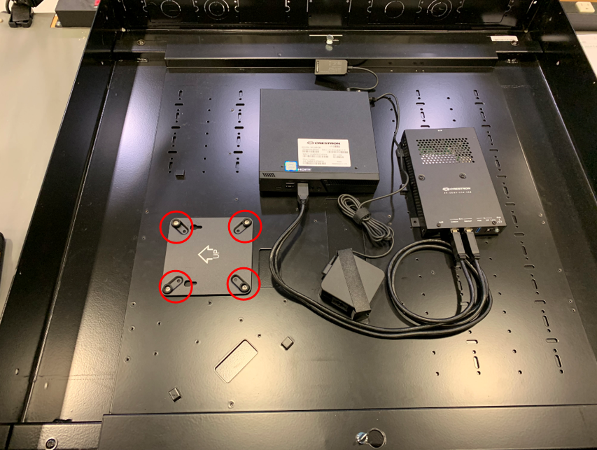 Install a Crestron Flex System on an rp Visuals Wallmate